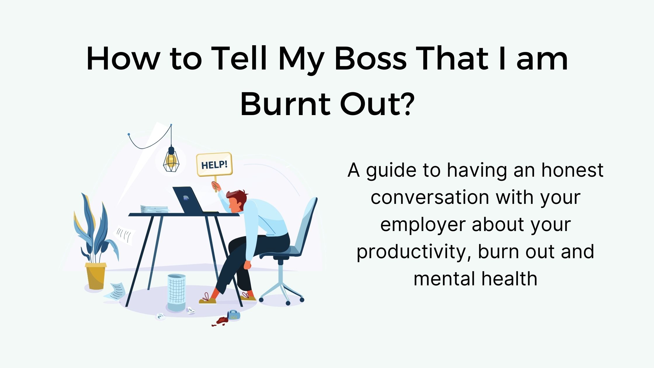 How to Talk to My Manager About Work Burnout | DocVita